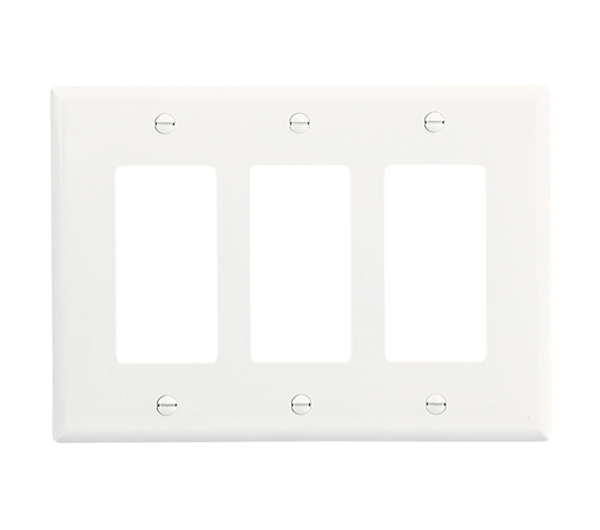 Eaton 1-Gang/2-Gang/3-Gang/4-Gang/5-Gang Mid-size Polycarbonate Decora ...