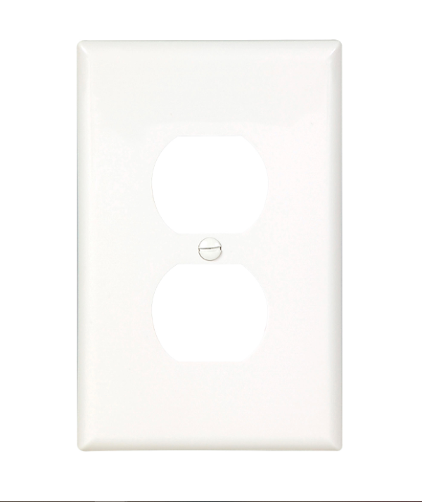 Eaton Mid-size Duplex Receptacle Wallplate (PJ8W) (10 Pack) – Simply ...